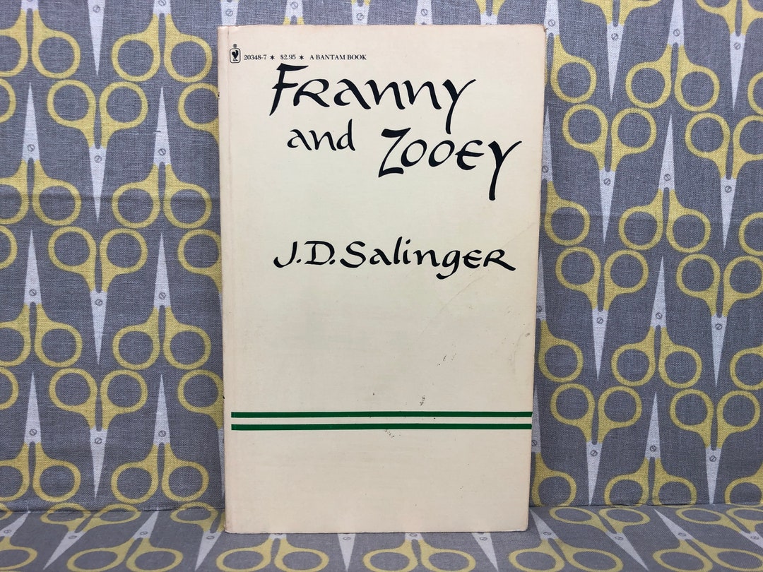 Franny and Zooey by JD Salinger Paperback Book Vintage - Etsy