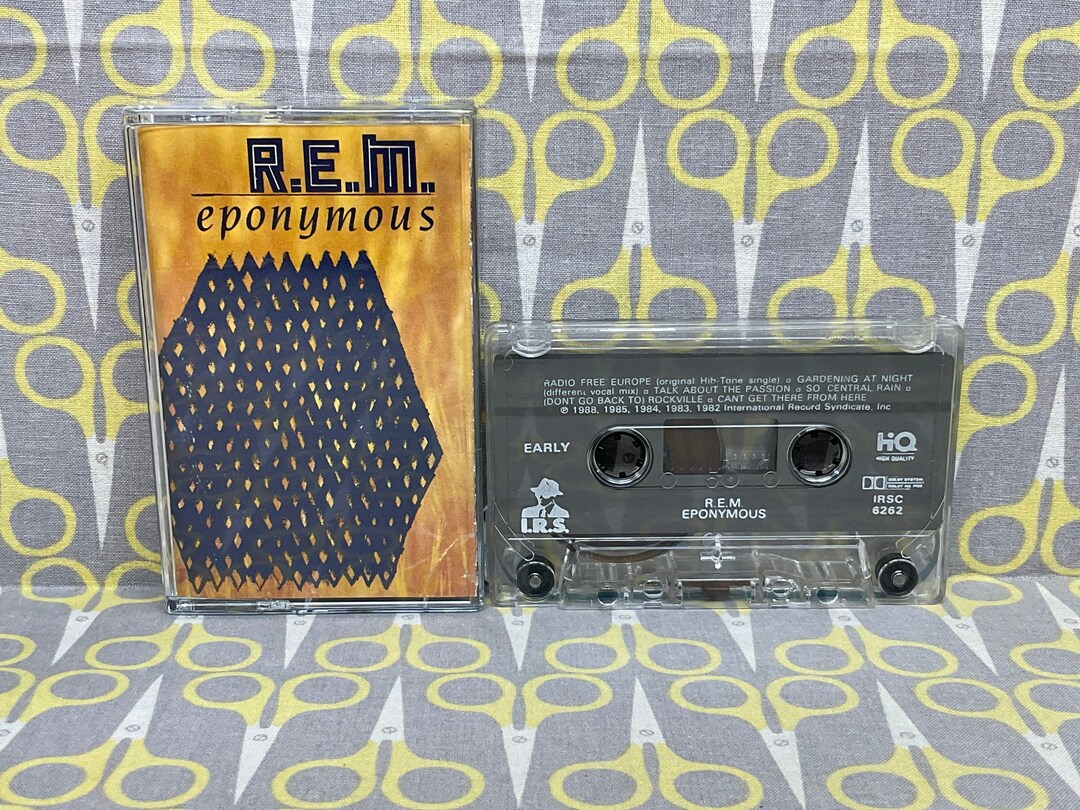Eponymous by REM Cassette Tape Vintage Music - Etsy