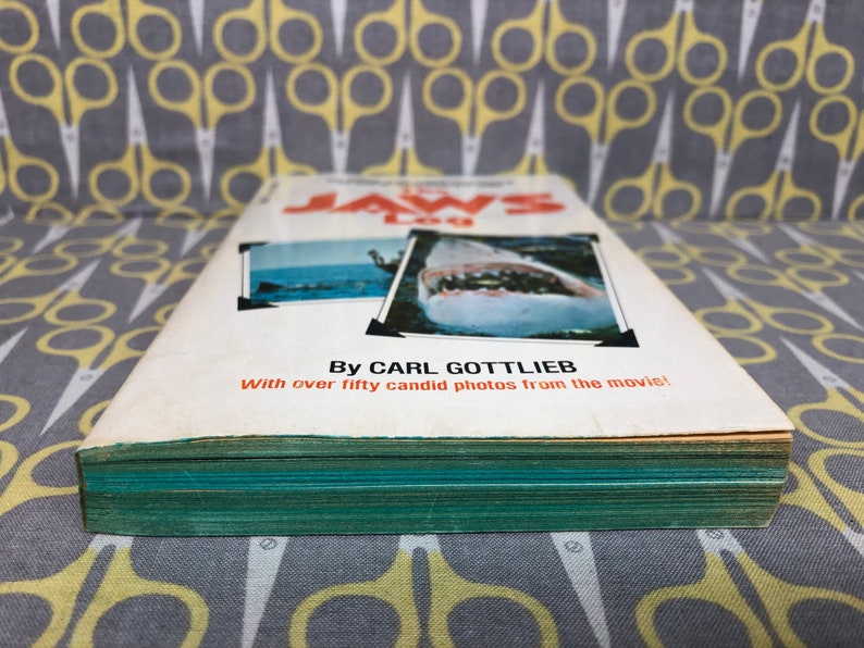 The Jaws Log by Carl Gottlieb paperback book vintage | Etsy