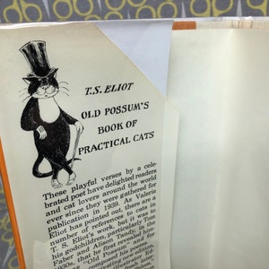 Old Possum's Book of Practical Cats by T. S. Eliot Drawings by Edward ...