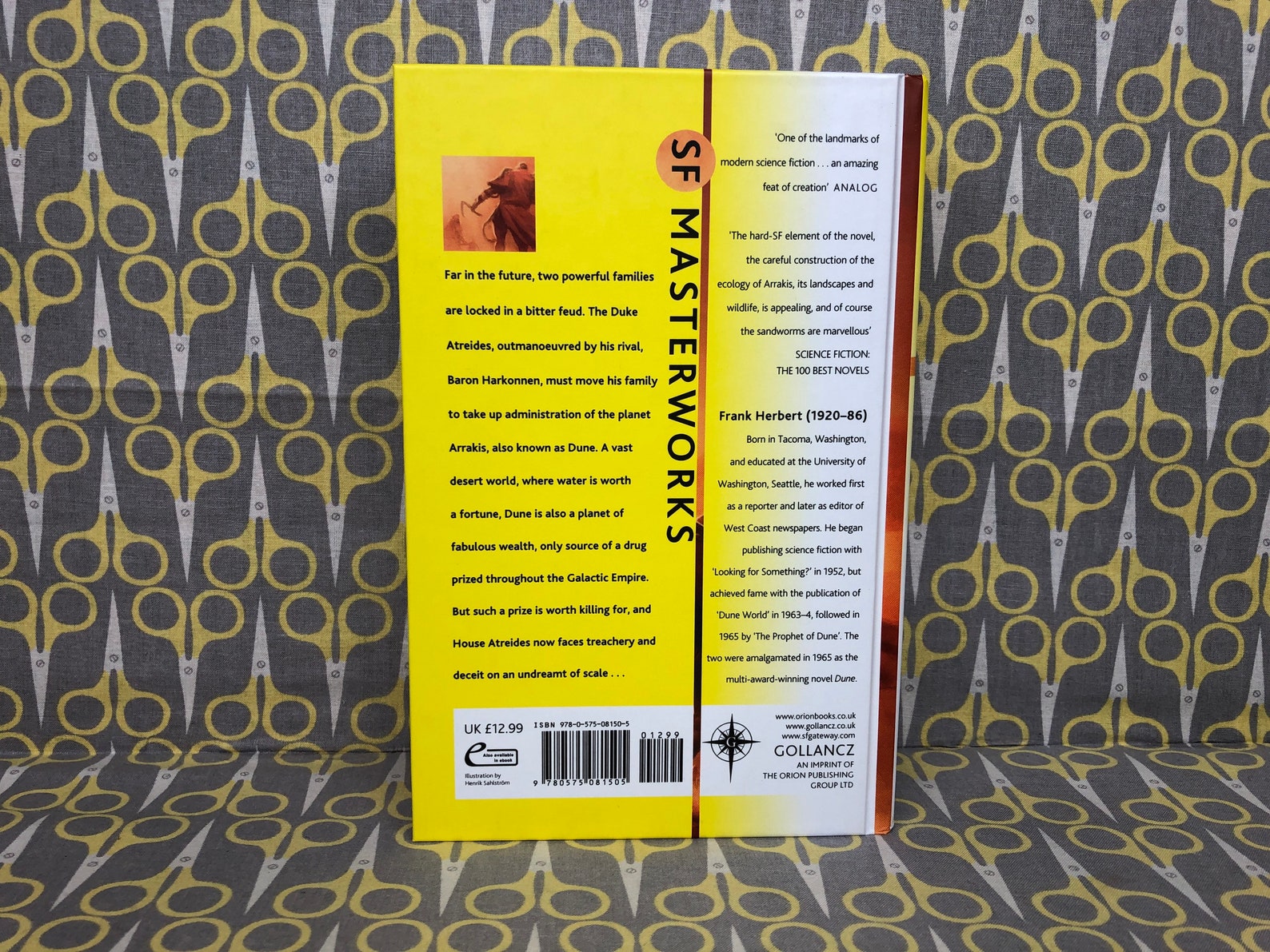 Dune by Frank Herbert Hardcover Book SF Masterworks UK Import - Etsy