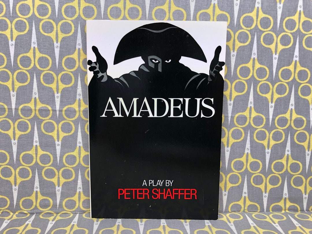 Amadeus A Play by Peter Shaffer Paperback Book Movie Tie in Vintage - Etsy