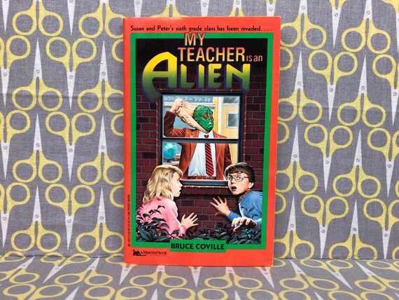My Teacher is an Alien by Bruce Coville Paperback Book Vintage | Etsy