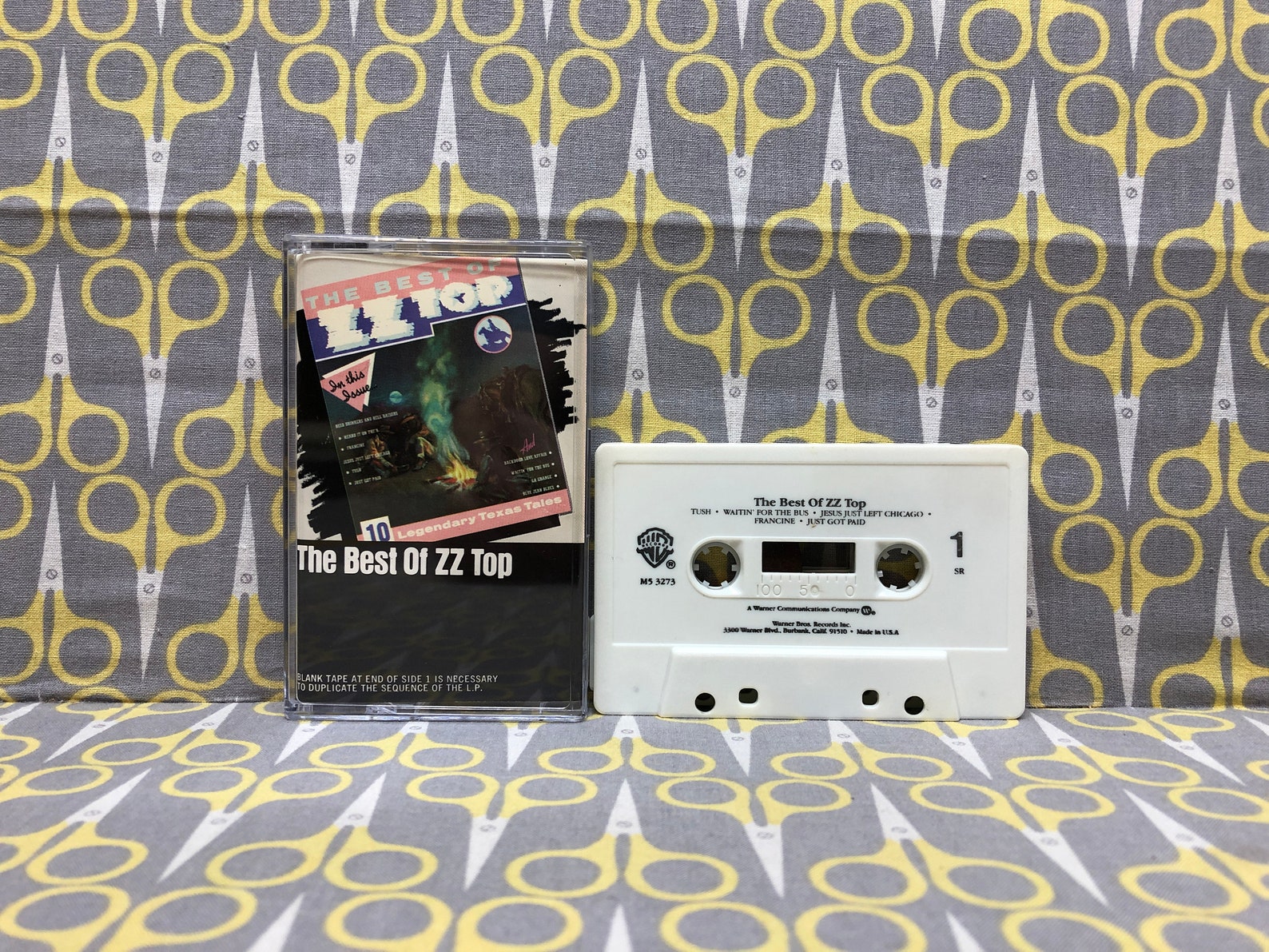 The Best of ZZ Top by ZZ Top Cassette Tape Vintage Music | Etsy