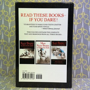 Scary Stories Treasury by Alvin Schwartz Hardcover Book Scary Stories ...