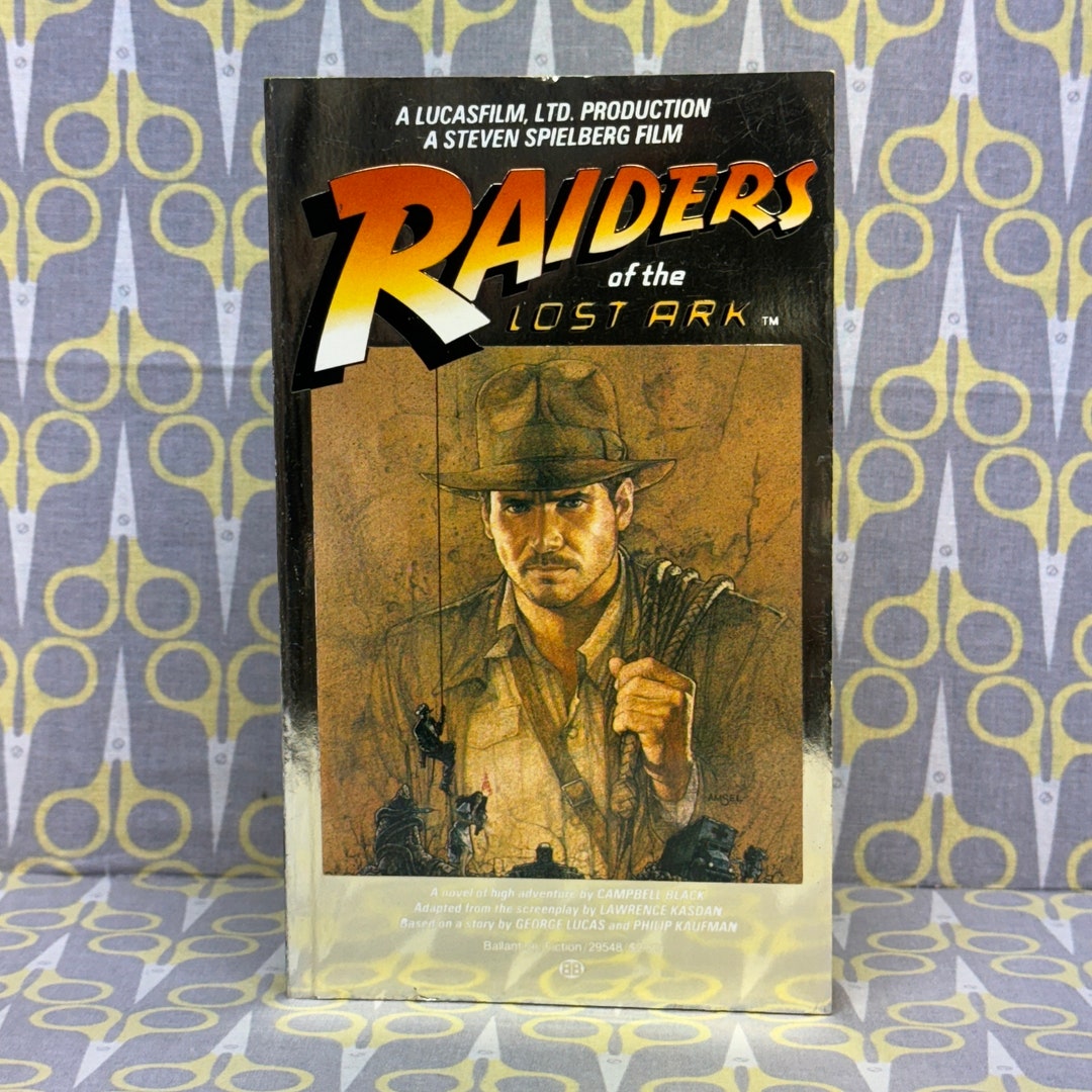 Raiders of the Lost Ark by Campbell Black Paperback Book Indiana Jones ...