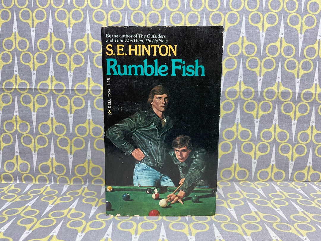 Rumble Fish by SE Hinton Paperback Book Vintage - Etsy