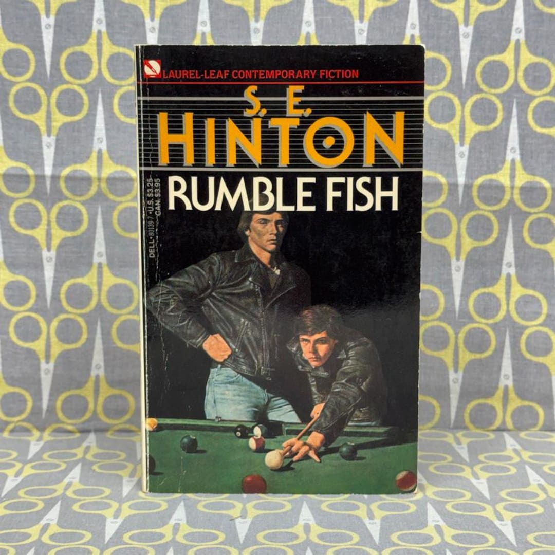 Rumble Fish by S. E. Hinton — Vintage Paperback (1989) - Etsy