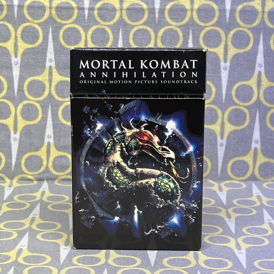 Mortal Kombat Annihilation Original Motion Picture Soundtrack Cassette ...