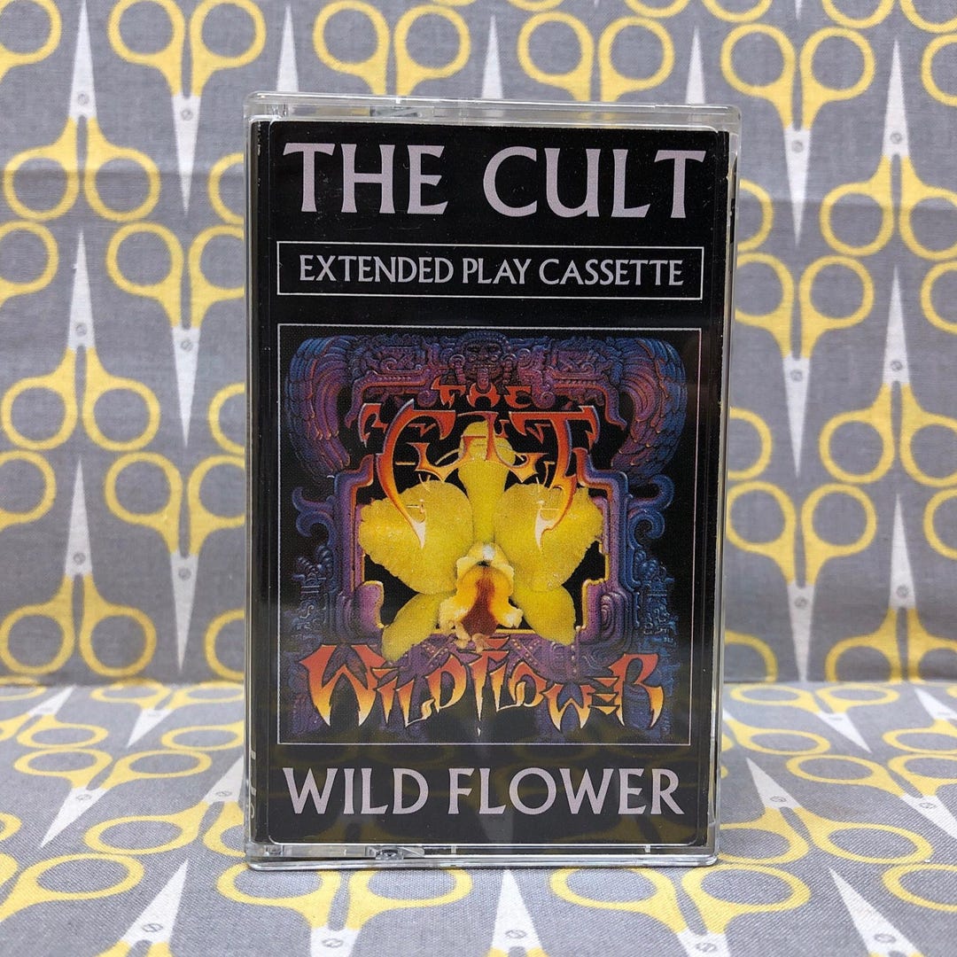 Wild Flower by the Cult — Cassette Tape - Etsy