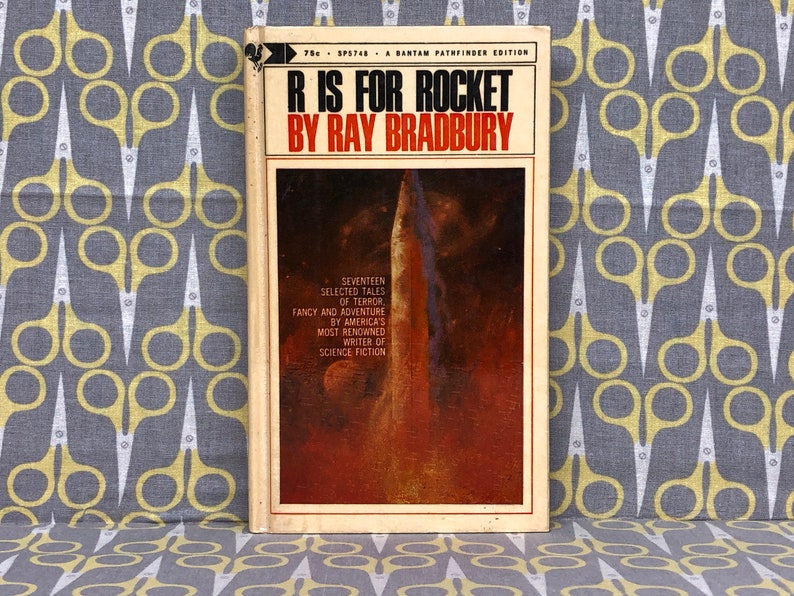 R is for Rocket by Ray Bradbury paperback book vintage | Etsy