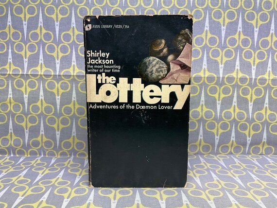 The Lottery by Shirley Jackson Paperback Book Vintage Horror | Etsy
