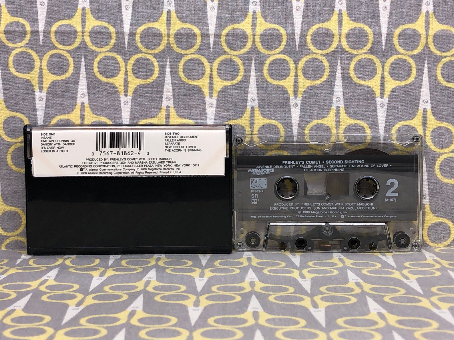 Second Sighting by Frehley's Comet Cassette Tape Vintage Music - Etsy
