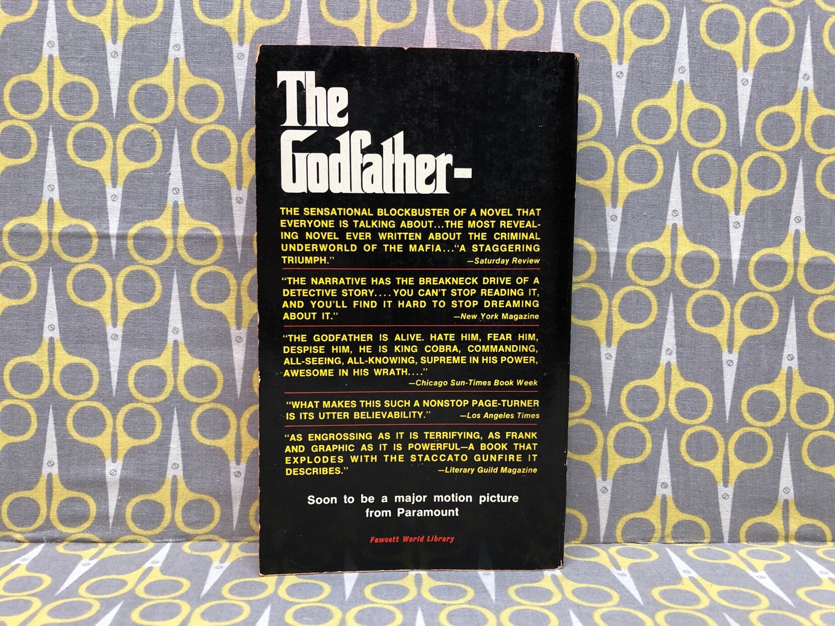 Der Pate von Mario Puzo Paperback Buch Buch Krawatte in - Etsy.de