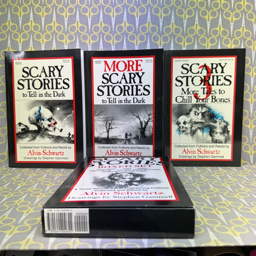 Scary Stories to Tell in the Dark Complete Box Set by Alvin Schwartz ...