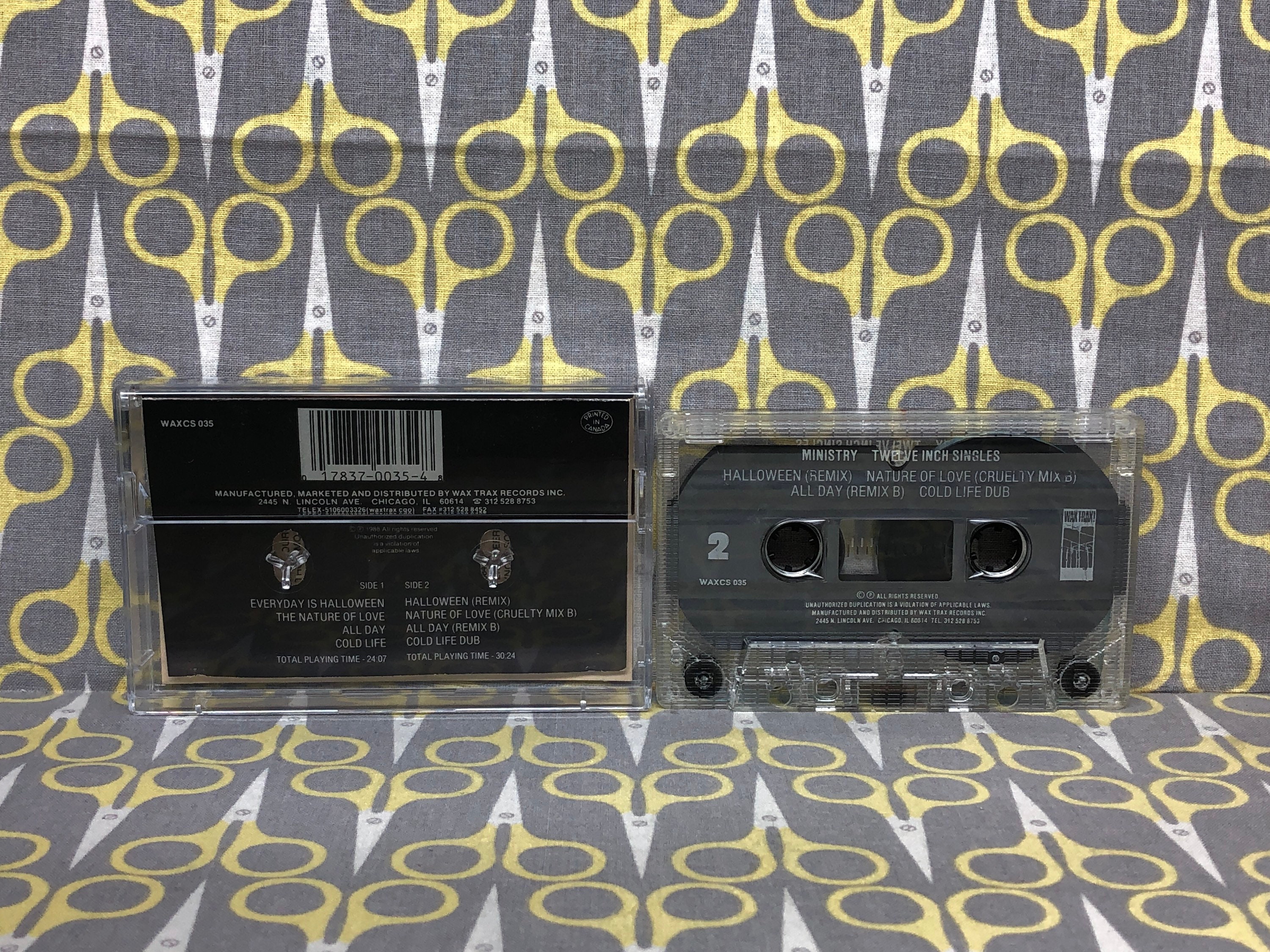 Ministry Twelve Inch Singles