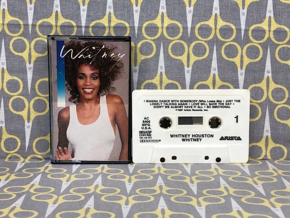Whitney by Whitney Houston Cassette Tape Pop - Etsy