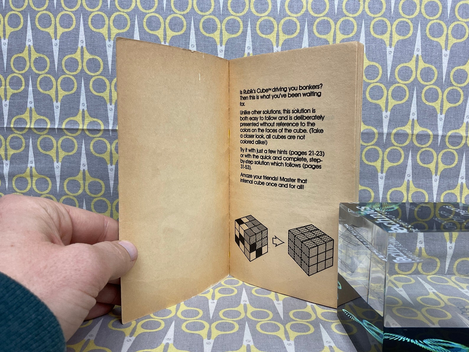 The Simple Solution to Rubik's Cube by James G Nourse - Etsy