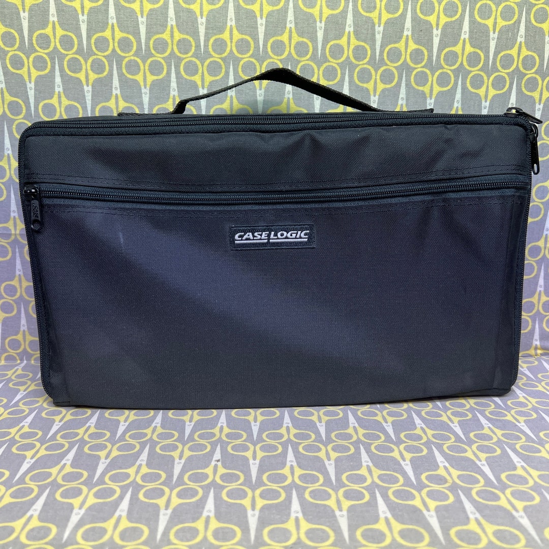 Cassette Tape Storage Case Logic Holds 30 Cassette Tapes Black Music ...