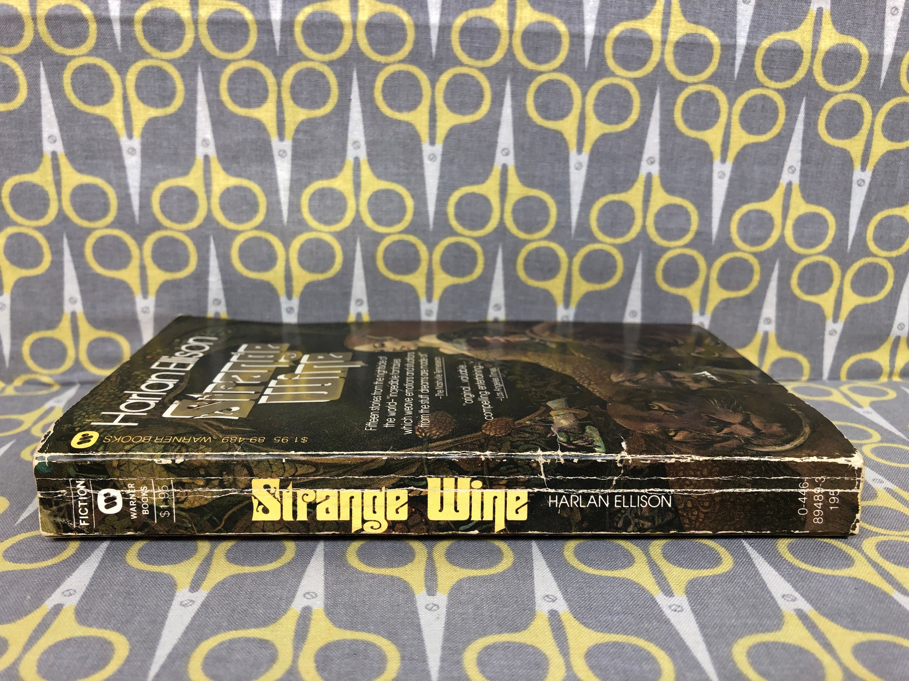 Strange Wine de Harlan Ellison libro de bolsillo vintage | Etsy