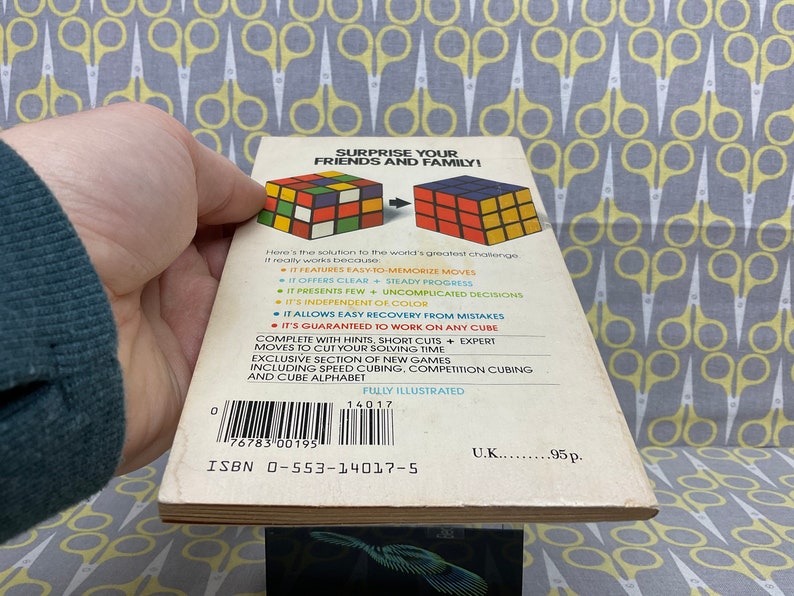 The Simple Solution to Rubik's Cube by James G Nourse - Etsy