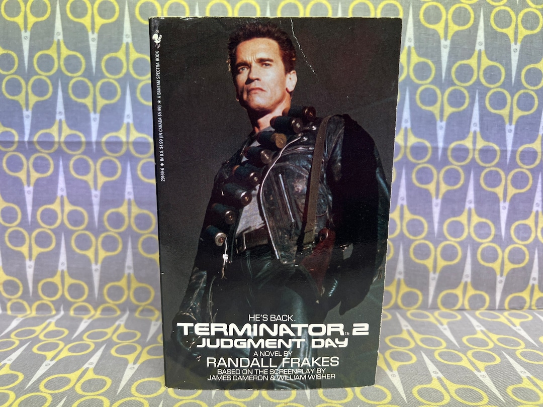 Terminator 2 Judgment Day by Randall Frakes Paperback Book - Etsy