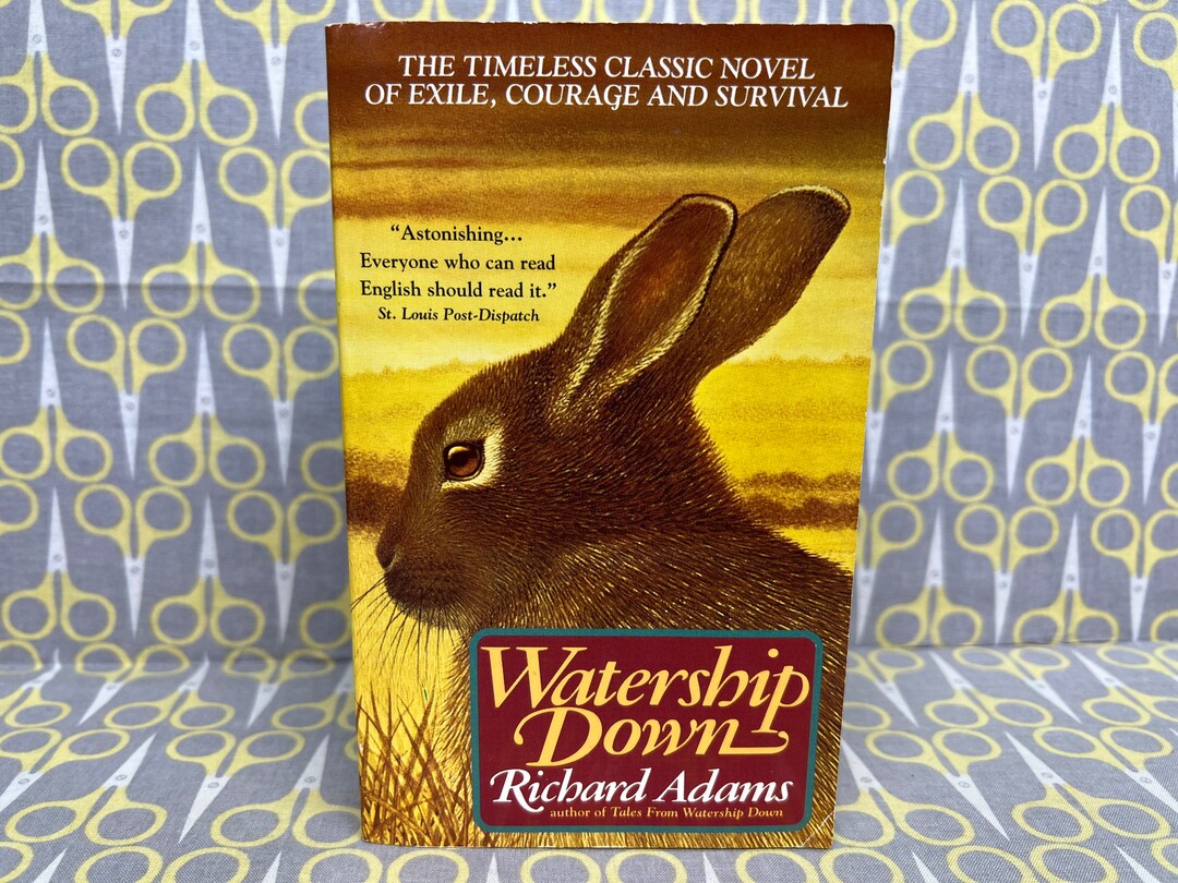 Watership Down by Richard Adams Paperback Book Vintage - Etsy