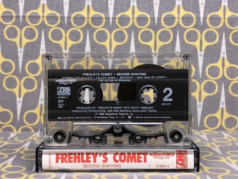 Second Sighting by Frehley's Comet Cassette Tape Vintage Music - Etsy