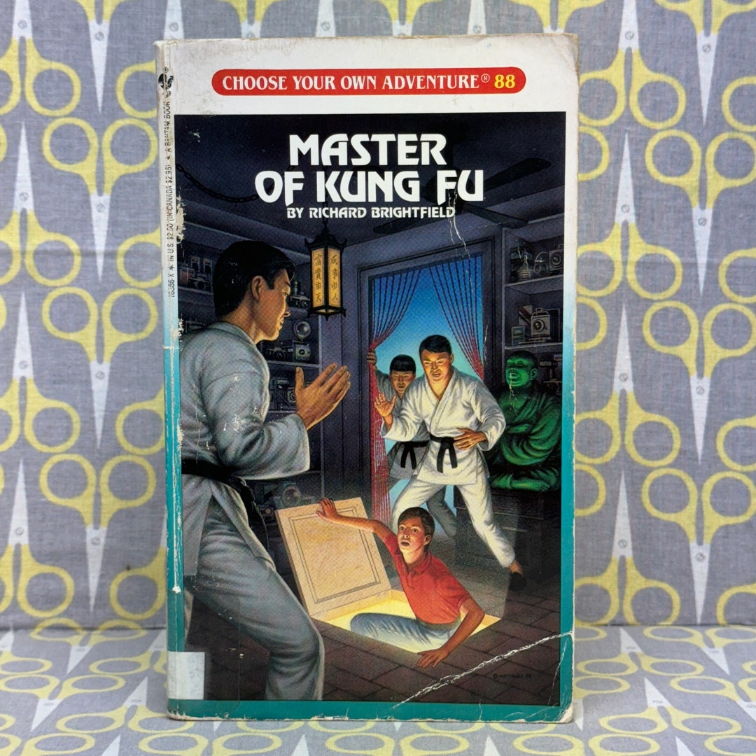 Master of Kung Fu by Richard Brightfield — Choose Your Own Adventure ...