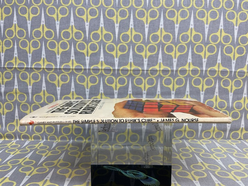 The Simple Solution to Rubik's Cube by James G Nourse - Etsy