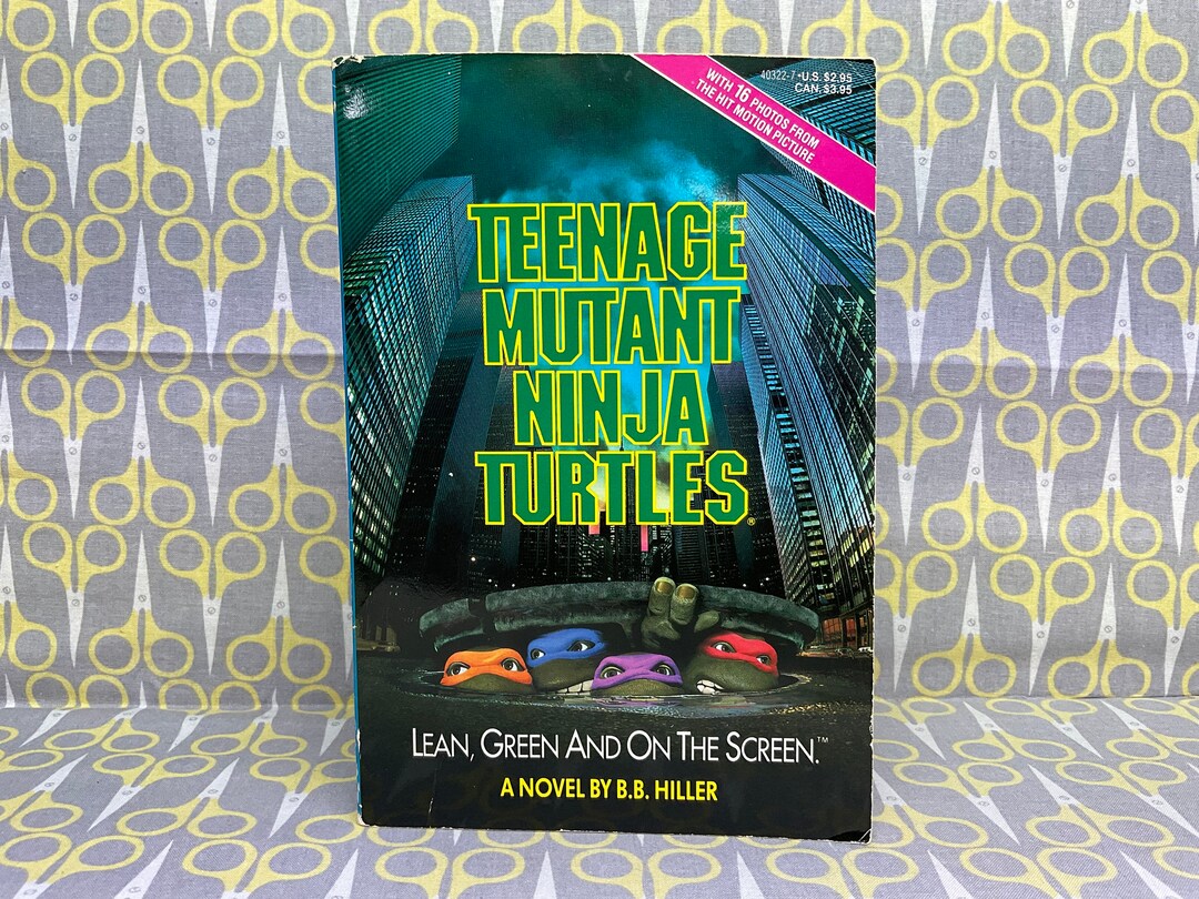 Teenage Mutant Ninja Turtles by BB Hiller Paperback Book Movie Tie in ...