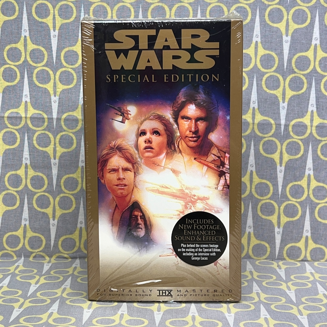 Sealed Star Wars Episode IV A New Hope Special Edition on VHS Video ...