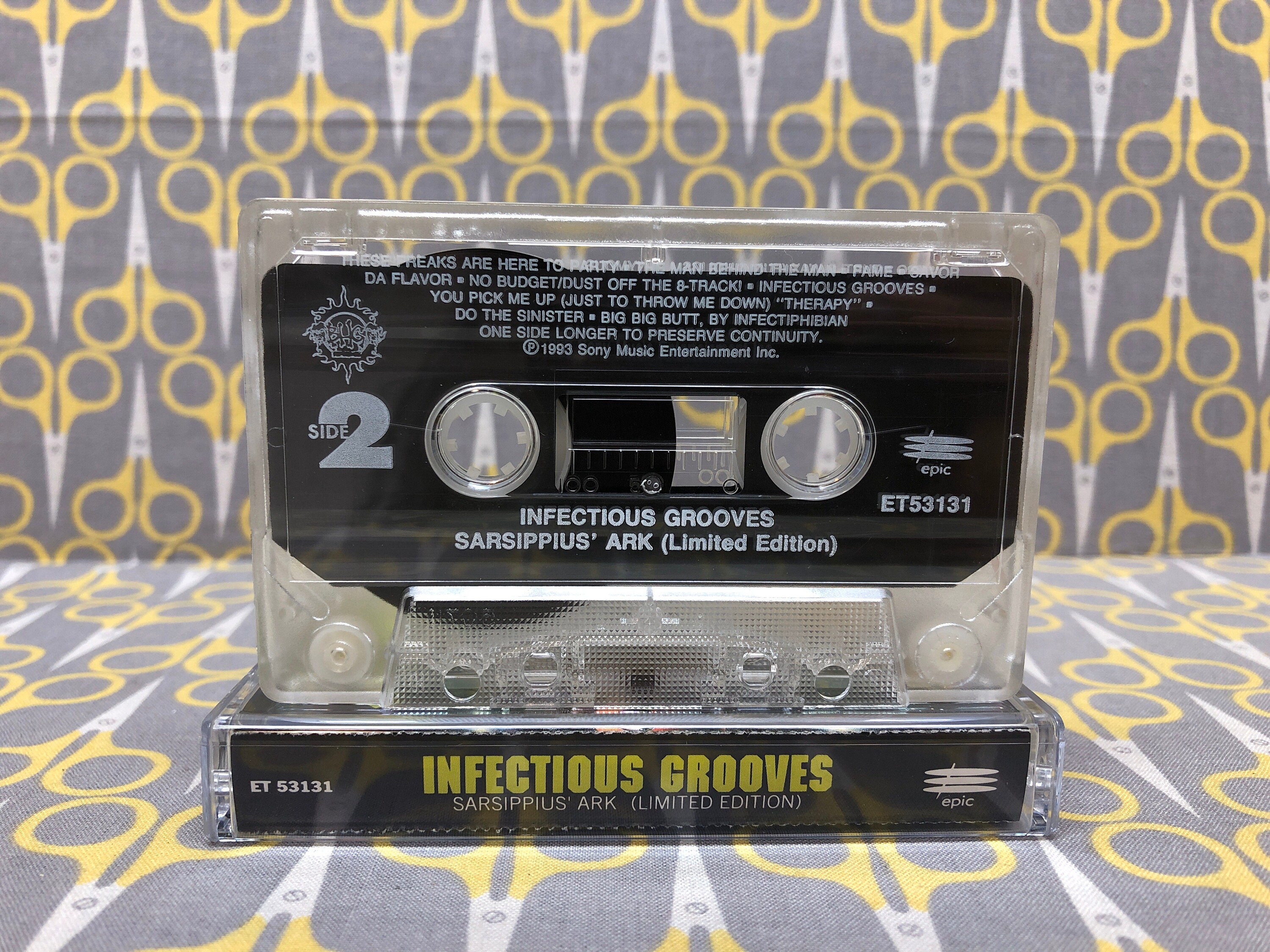 Sarsippius Ark van Infectious Grooves Cassette Tape funkrock - Etsy ...