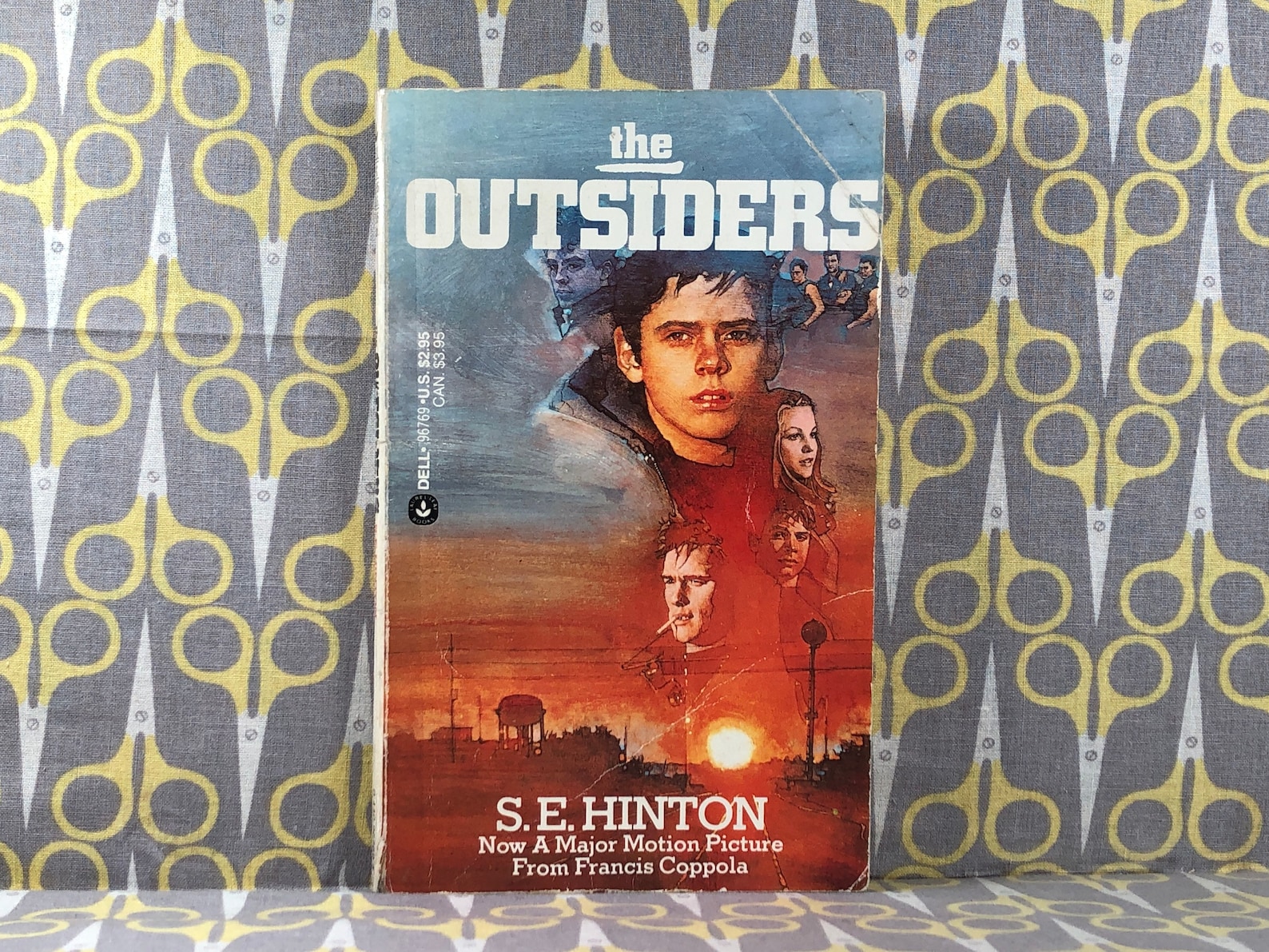 The Outsiders by SE Hinton paperback book movie tie in edition | Etsy