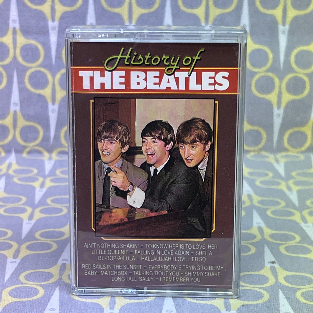 History of the Beatles by the Beatles Cassette Tape Vintage Music - Etsy
