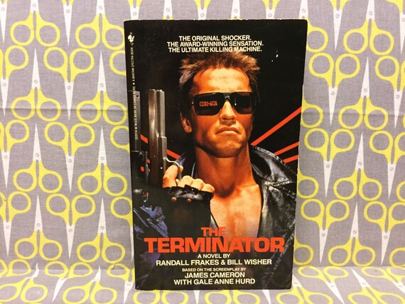 The Terminator by Randall Frakes paperback book Movie Novel | Etsy