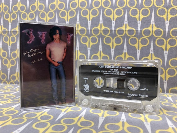 Uh Huh by John Cougar Mellencamp Cassette Tape Rock | Etsy