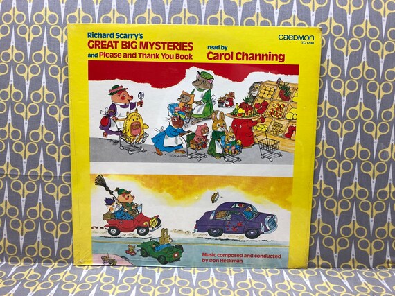 Sealed Richard Scarrys Great Big Mystery Book by Richard | Etsy