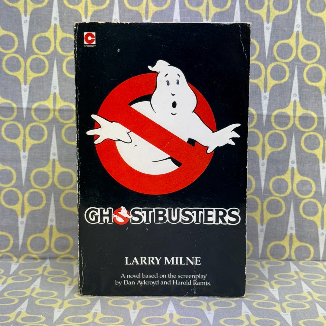 Ghostbusters by Larry Milne Paperback Book Movie Tie in Novelization ...
