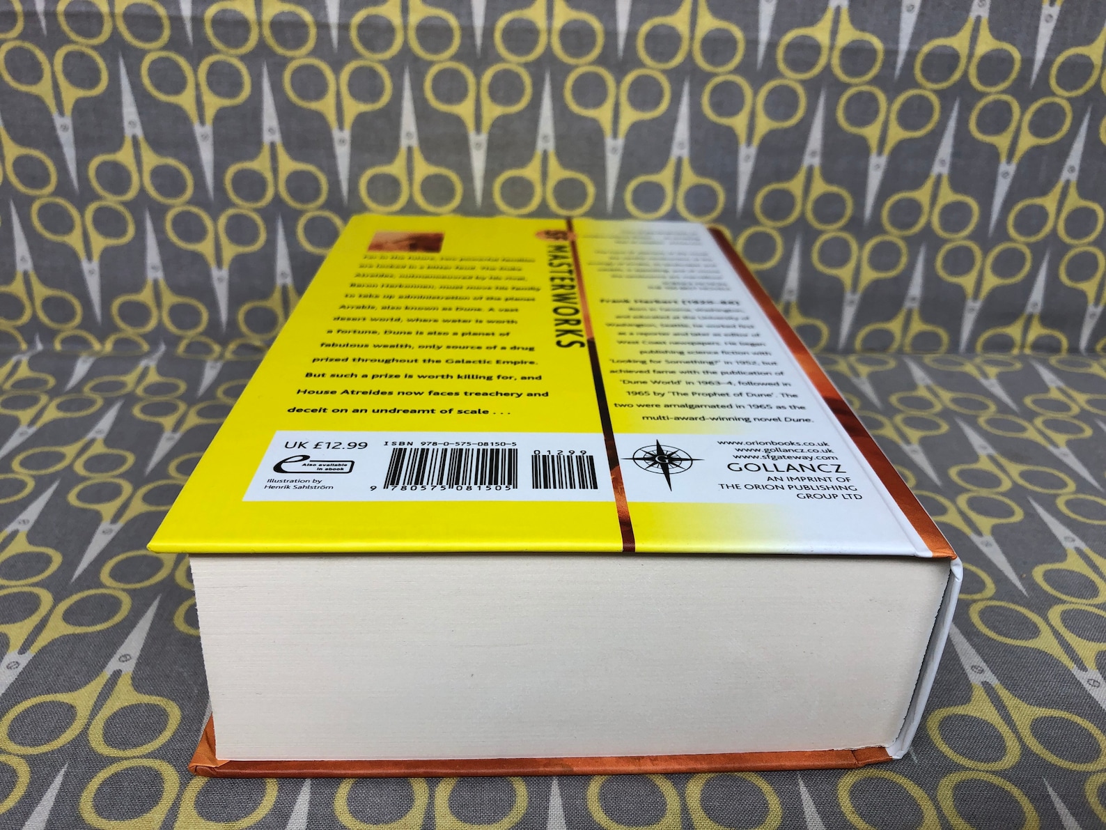 Dune by Frank Herbert Hardcover Book SF Masterworks UK Import - Etsy