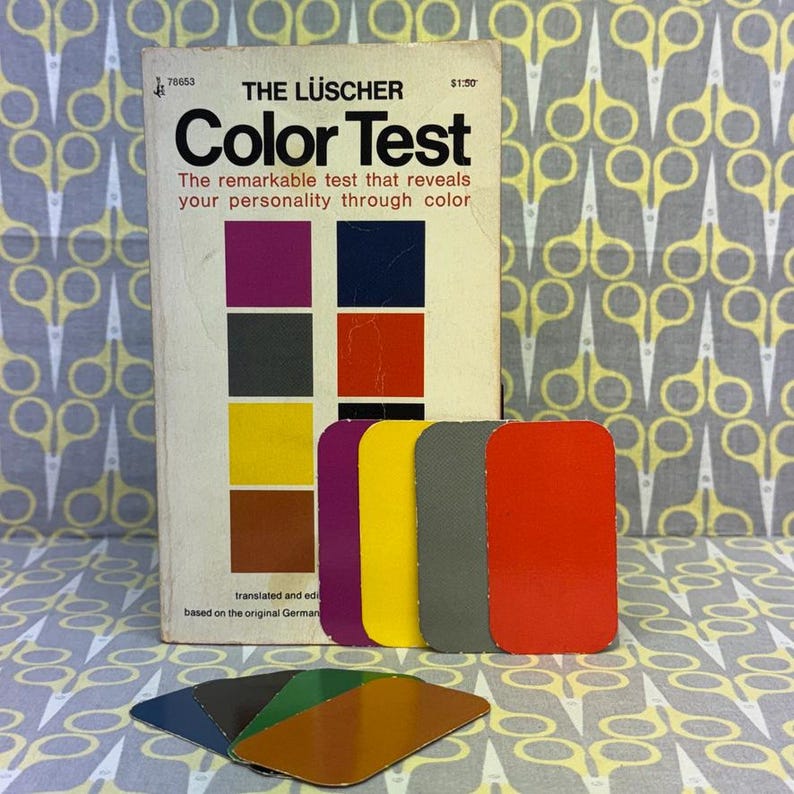 The Luscher Color Test by Dr. Max Luscher and Ian Scott — First Pocket ...