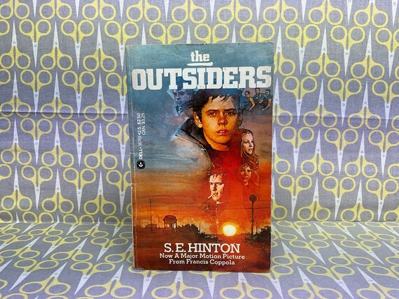 The Outsiders by SE Hinton Paperback Book Movie Tie in Edition - Etsy