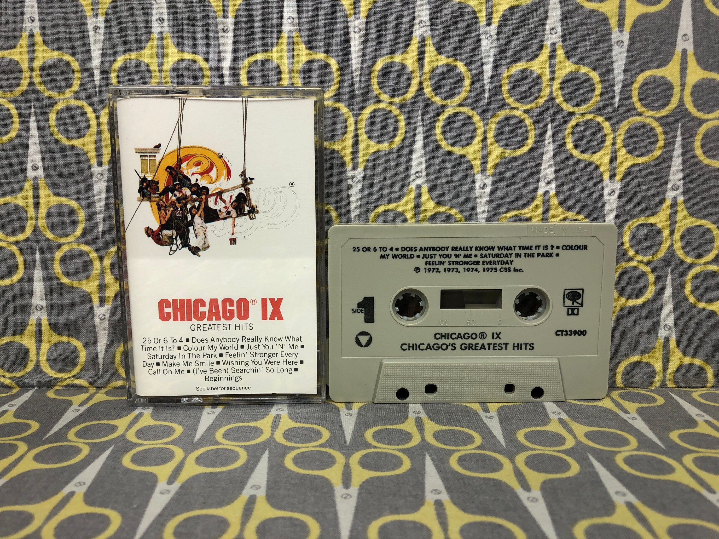 Chicago IX Chicagos Greatest Hits by Chicago Cassette Tape - Etsy Denmark