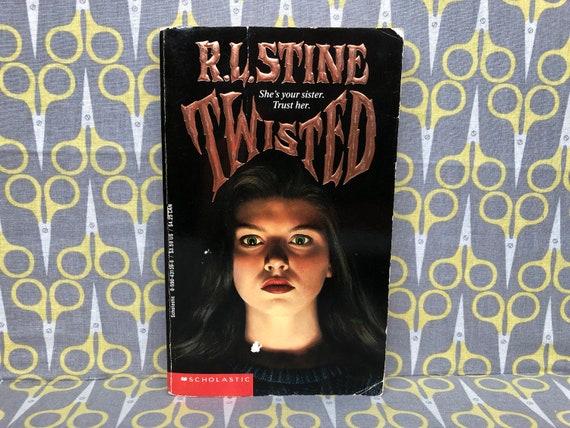 Twisted by RL Stine paperback book vintage | Etsy