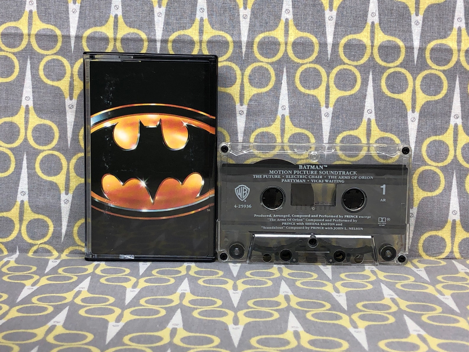 Batman Motion Picture Soundtrack by Prince Cassette Tape 1989 | Etsy