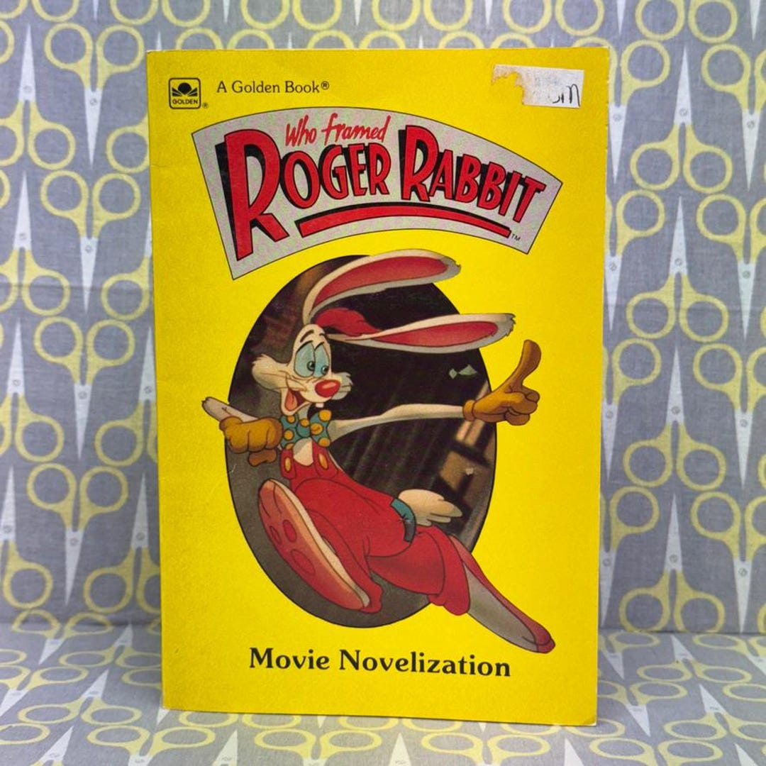 Who Framed Roger Rabbit by Justine Korman Paperback Book Junior Movie ...