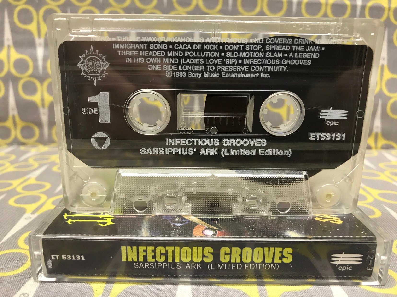Sarsippius Ark van Infectious Grooves Cassette Tape funkrock - Etsy ...