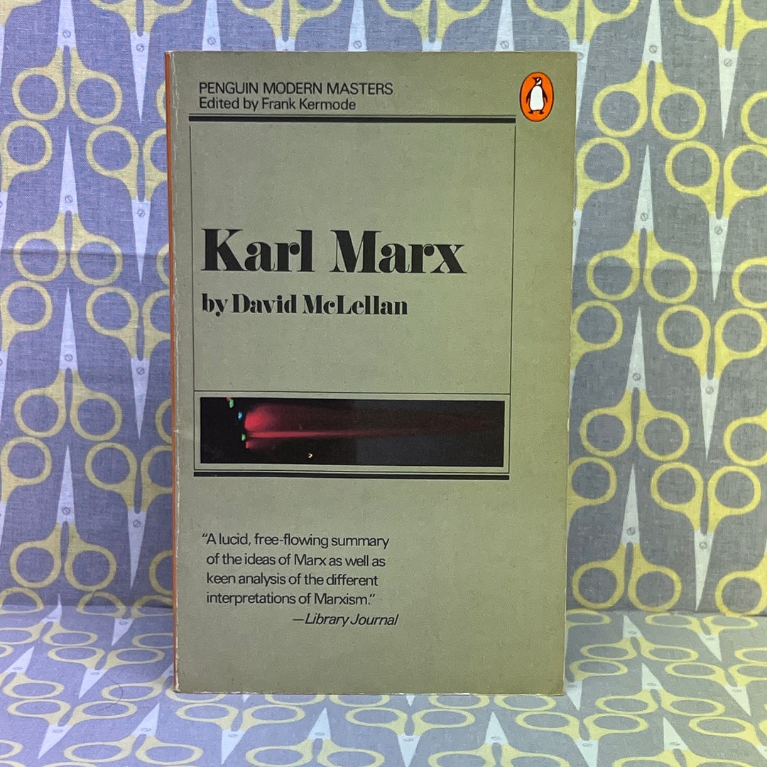 Karl Marx by David Mclellan Paperback Book Vintage Political Science - Etsy