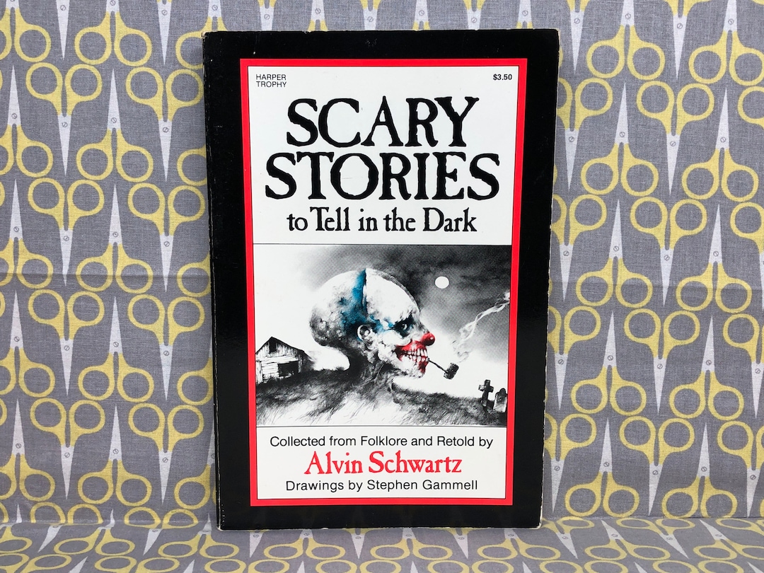 Scary Stories to Tell in the Dark by Alvin Schwartz Paperback Book Illustrated by Stephen ...