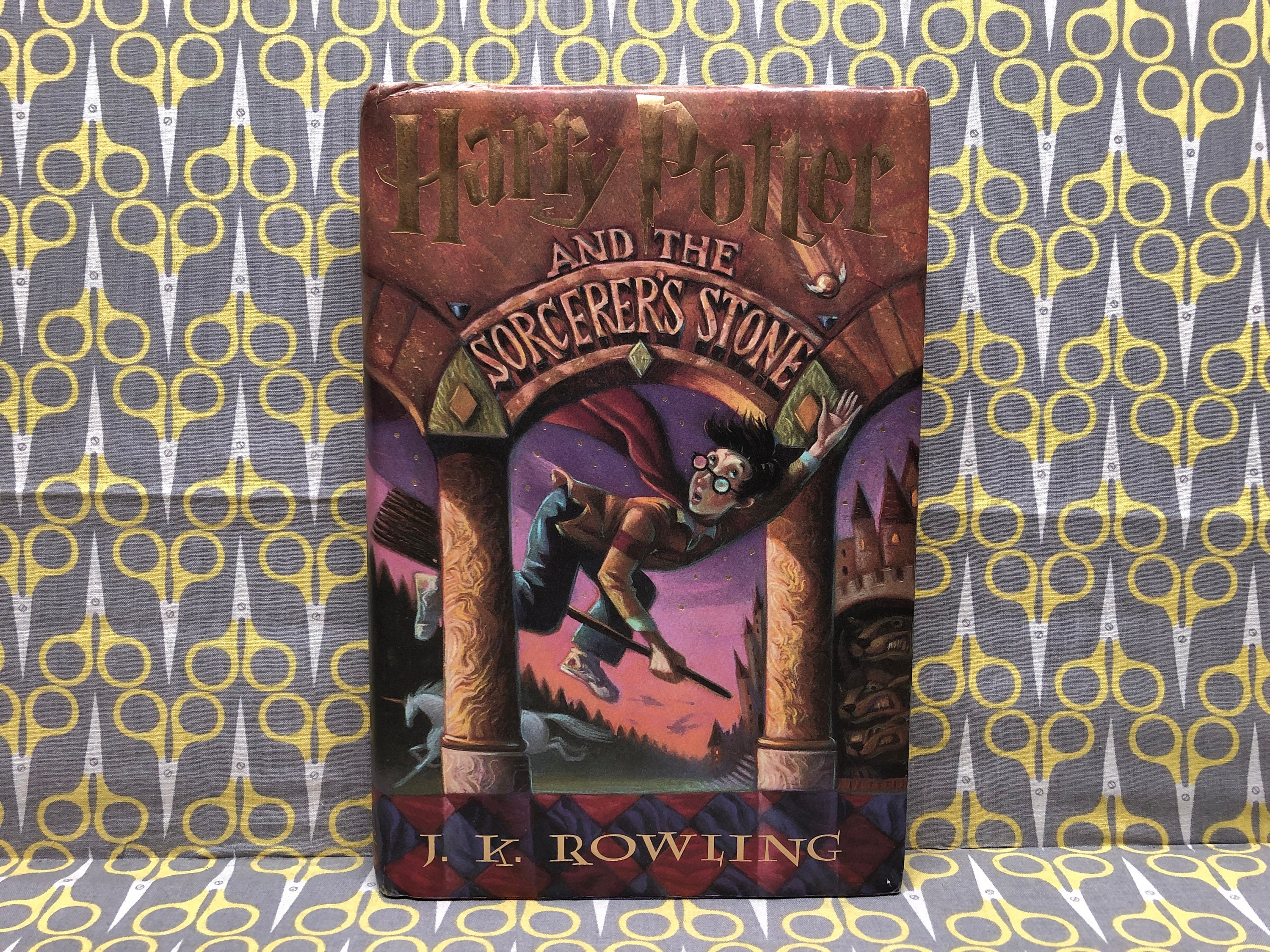 Harry Potter Sorcerers Stone Book Cover